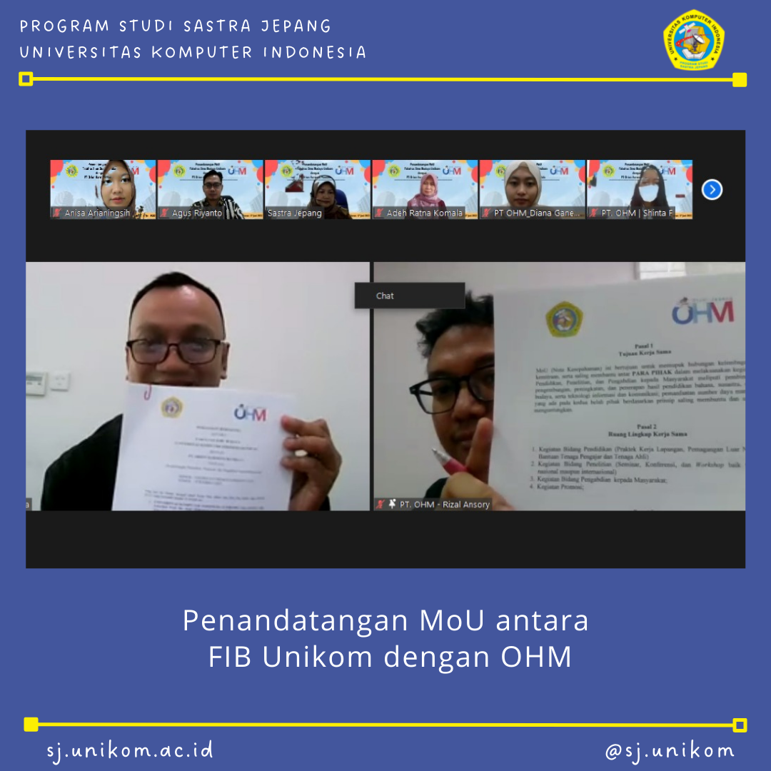 Beranda - Program Studi Sastra Jepang UNIKOM