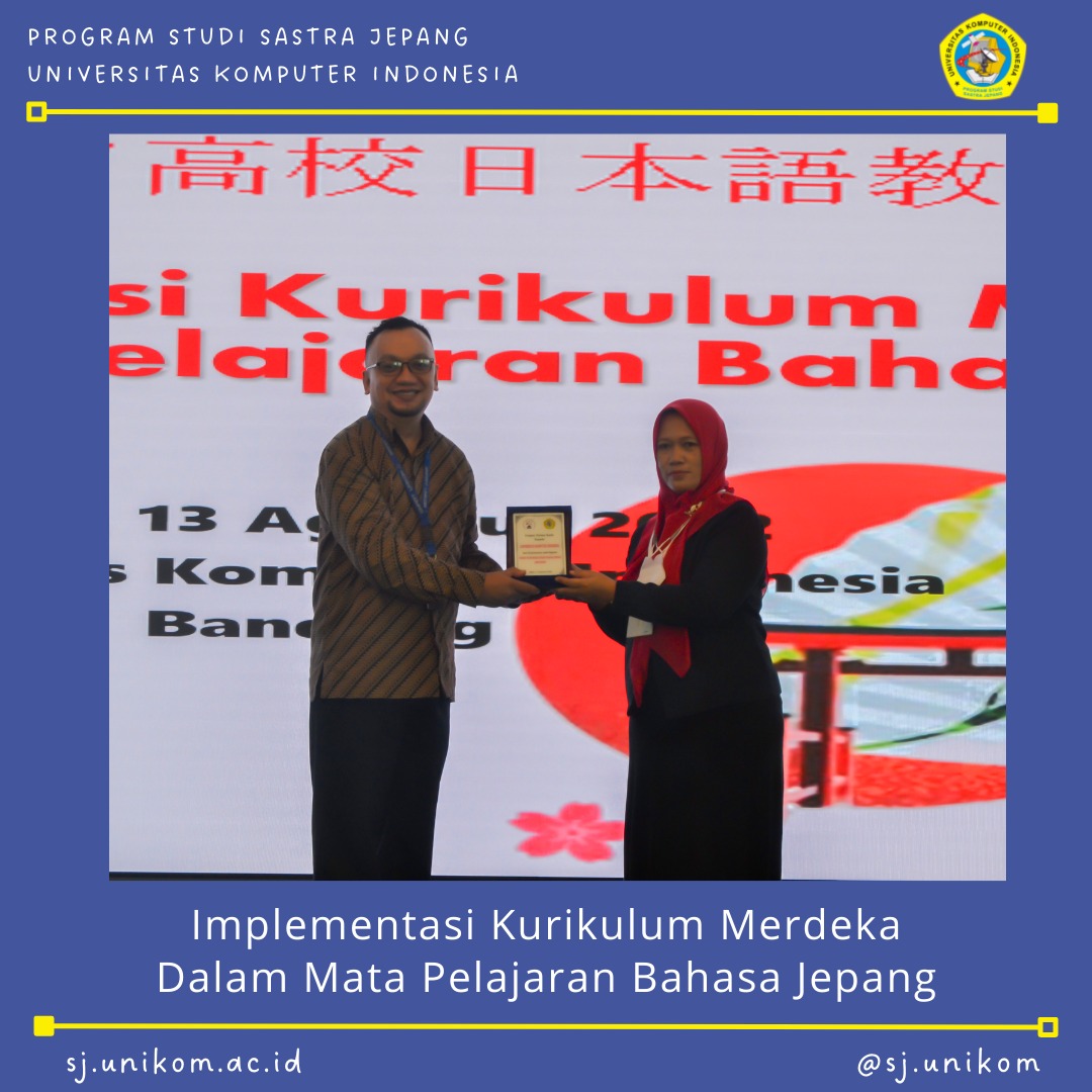 Beranda - Program Studi Sastra Jepang UNIKOM
